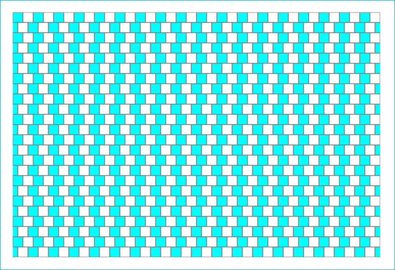Using code to test an optical illusion